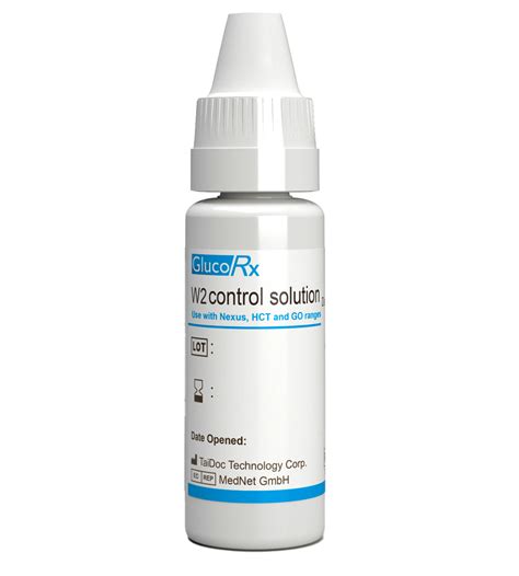 Glucorx Glucose Control Solution For Nexus And Hct Each Shop