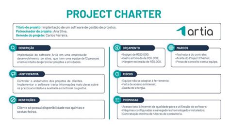 Project Charter O Que é Como Preencher Modelo Pronto