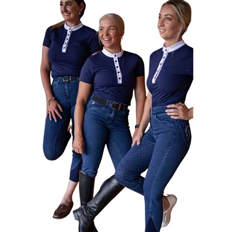 Peter Williams Show Shirt Alana Navy Hiscocks