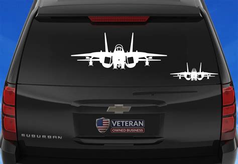 F 14d Tomcat Front Decal F14 Decal F 14d Vinyl Decal F14d Etsy