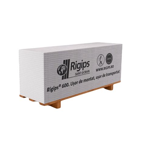 Placa Gips Carton Rigips Rb Interior 9 5 X 600 X 2000 Mm