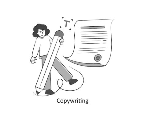 Premium Vector Copywriting Flat Style Design Vector Illustration Stock Illustration