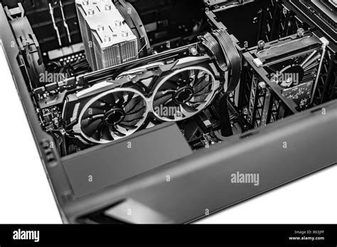Pc System Unit Components Of The Computer At The Time Of Assembly Of