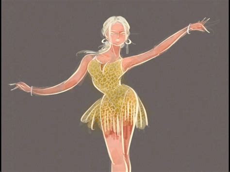 Apple丁原创插画拉丁舞apple丁 站酷zcool