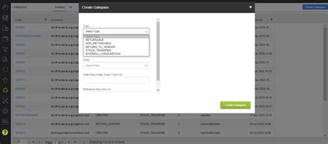Q How To Create A Gate Pass Unicommerce Support Portal