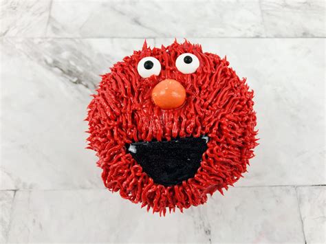 How To Make Elmo Cupcakes Easy Sesame Street Sweets