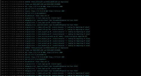 Minio Docker Image Not Working With · Issue 12844 · Miniominio