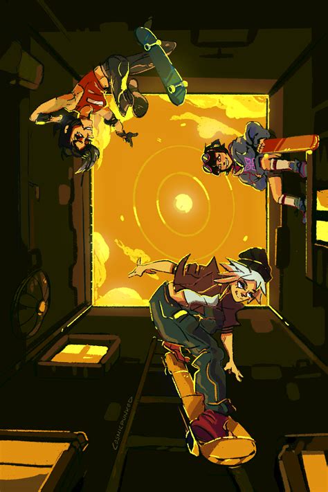 Skater Girls By Cosmicpunked On Newgrounds