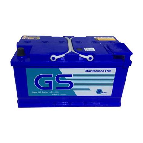 แบตเตอรี่รถยนต์ Gs รุ่น Dd100 Mf Ln5 Mf มิตรภาพแบตเตอรี่ร้อยเอ็ด