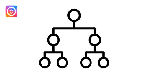 Simple Decision Tree Diagram With Branching Nodes And Connecting Lines