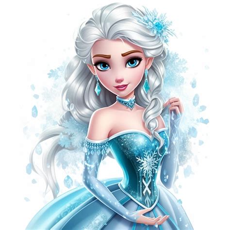Frozen Cartoon Art