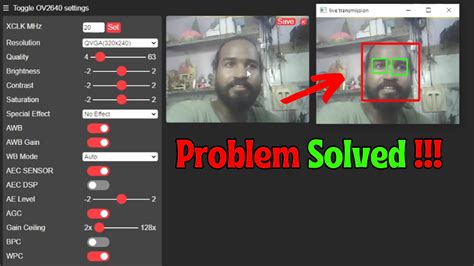 Face Detection Using Esp32 Cam And Python On Thony Python Ide