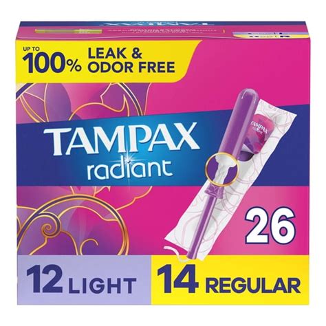 Tampons In Feminine Care