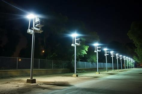 Premium Photo Highpowered Artificial Lights Illumination