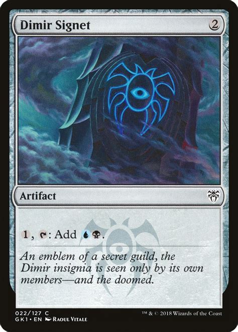 Dimir Signet Guilds Of Ravnica Guild Kits Magic The Gathering