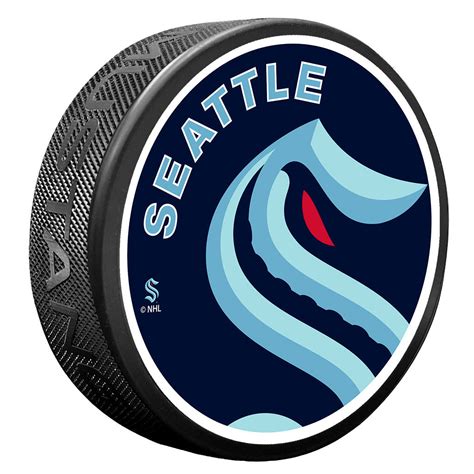 Seattle Kraken Puck Icon Hockey Hall Of Fame Shop