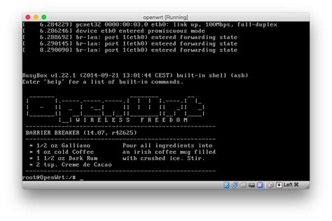 Openwrt In Virtualbox