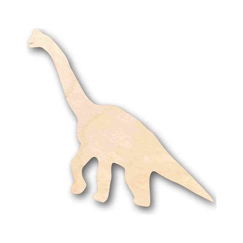 Unfinished Wood Sauropod Dinosaur Silhouette Craft Up To 46 Diy 36