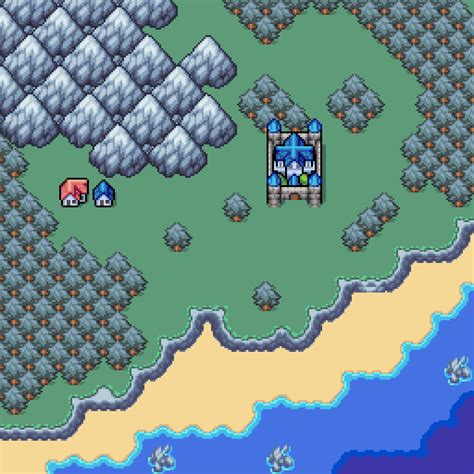 Tiny Tales Pixel World Map 2d Rpg Tileset Asset Pack By Mega Tiles