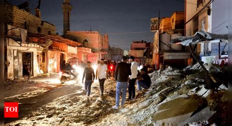 Body Every Hour In Deadliest West Bank Raid Since 2005 Times Of India