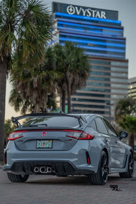 Sonic Gray Fl5 Photo Shoot Civicxi 11th Gen Civic Type R Fl5 Hybrid Si Forum News