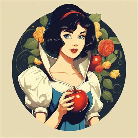 Premium Ai Image Princess Snow White
