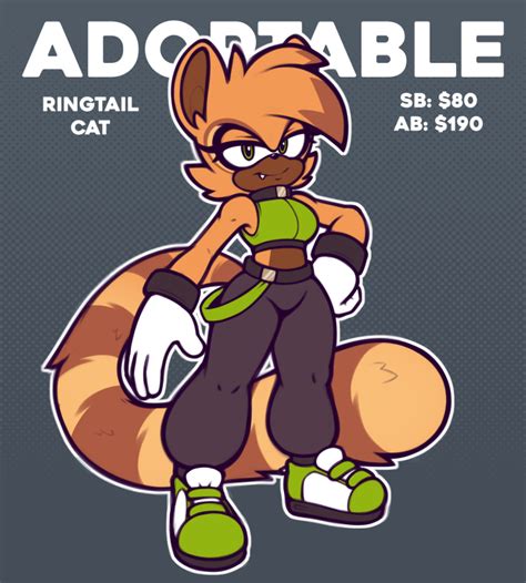 Ringtail Cat Ych Commishes