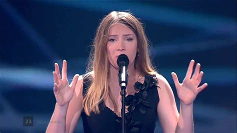 Blanche Belgium Live Perfomance Grand Final Of Eurovision 2017