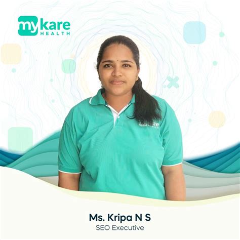 Introducing Kripa N S Our Seo Executive On The Digital Team Renowned For Her Passion