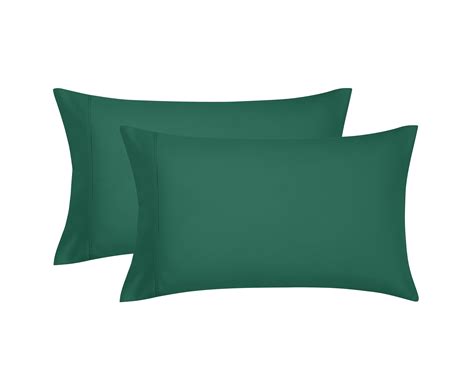 Mainstays Super Soft Brushed Microfiber Pillowcase Set Dark Green