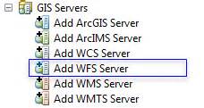 Arcgis Desktop Adding WFS Service To ArcMap Geographic Information Systems Stack Exchange