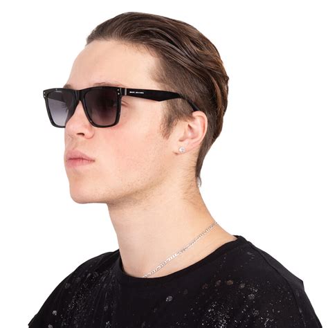 Marc Jacobs Dark Grey Gradient Square Mens Sunglasses Marc 119s 0807