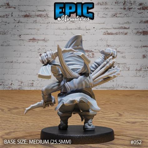 3d Printable Spider Folk Assassin Attack Arachnid Warrior Crawler