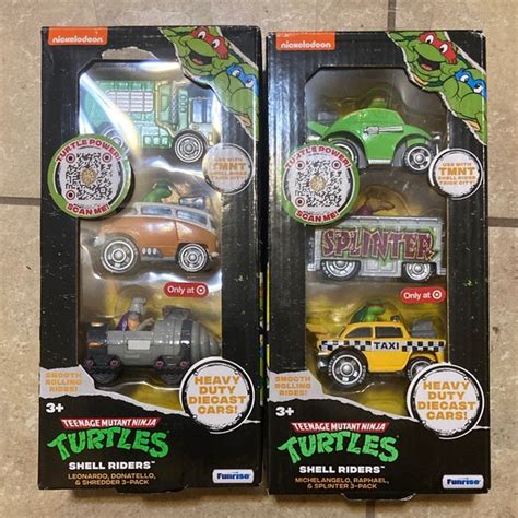 Nickelodeon Toys Nickelodeon Tmnt Shell Riders Diecast Cars Set Poshmark