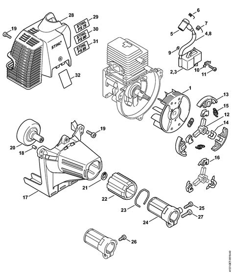 Exploring The Parts Diagram For Stihl Fs85 Pro