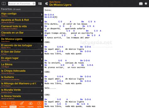 Lacuerda Net Acordes Tablaturas Y Acordes En Español Ulvv