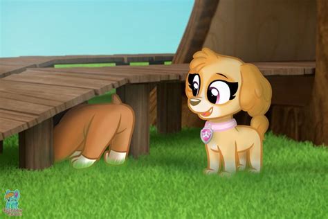 83114 Safe Artistrainbow Eevee Rubble Paw Patrol Skye Paw