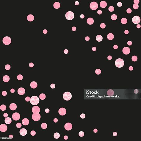 Gold Chic Pattern Scrapbook Magazine Pink Party Stock Illustration