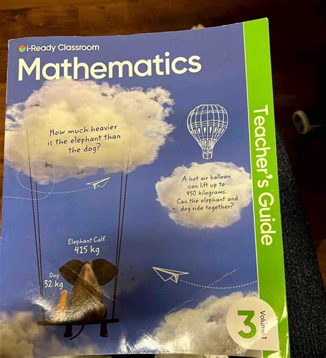 I Ready Classroom Mathematics Grade 3 Volume1 Teachers Guide Book
