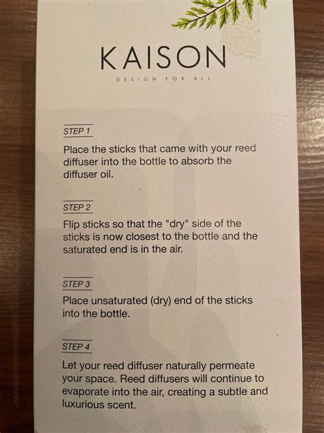 Kaison Jasmine Reed Diffuser Furniture And Home Living Home Fragrance