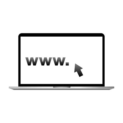 Monitor With Mouse Cursor Icon From Computer Concept Click