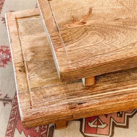 Cutting Board Risers Set2 Piper Classics