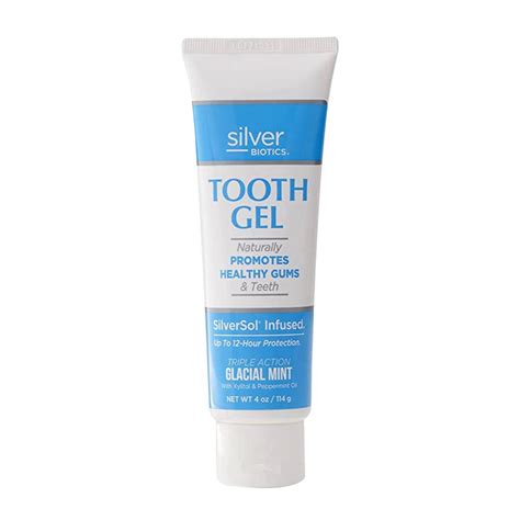 American Biotech Labs Silver Biotics Tooth Gel Triple Action With