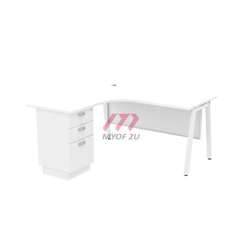 L Shape Table My Office Furniture2u