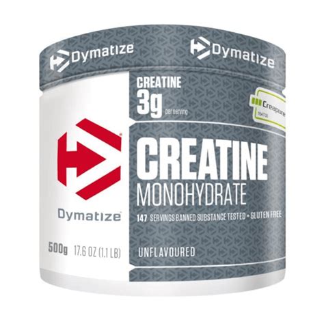 Buy Dymatize Creatine Monohydrate 500g Kanela