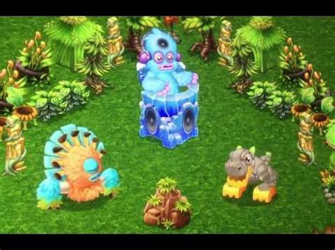 My Singing Monsters Dawn Of Fire Continent Island T Rox Deedge
