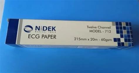 Nidek 712 Ecg Paper Roll Original At ₹ 350pack Arakkonam Id