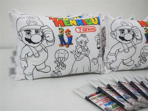 Mini Pinte E Lave Super Mario Bros Elo7 Produtos Especiais Super
