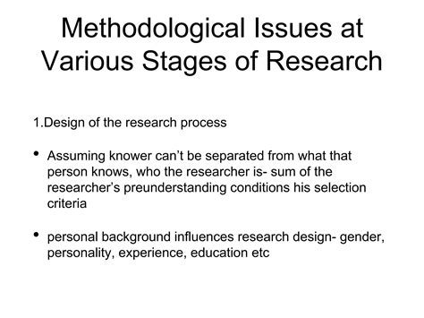 Methodological Challenges In Qualitative Research Pptx
