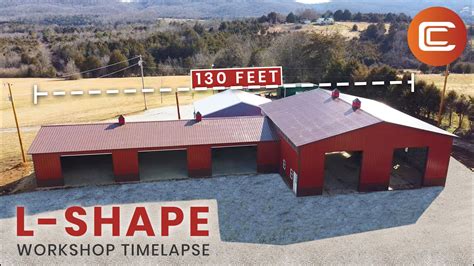 L Shape Top View Building